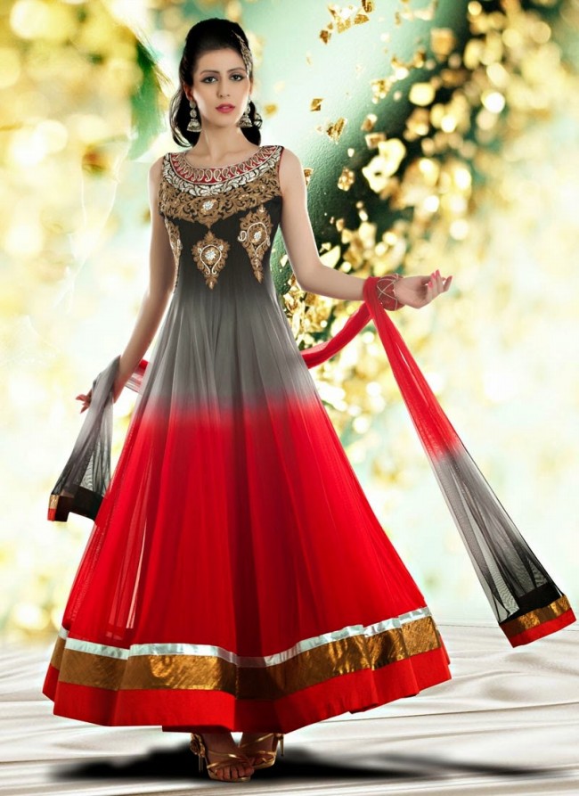 Latest Fashion Of Anarkali Frocks Give You Traditional Look - PK Vogue