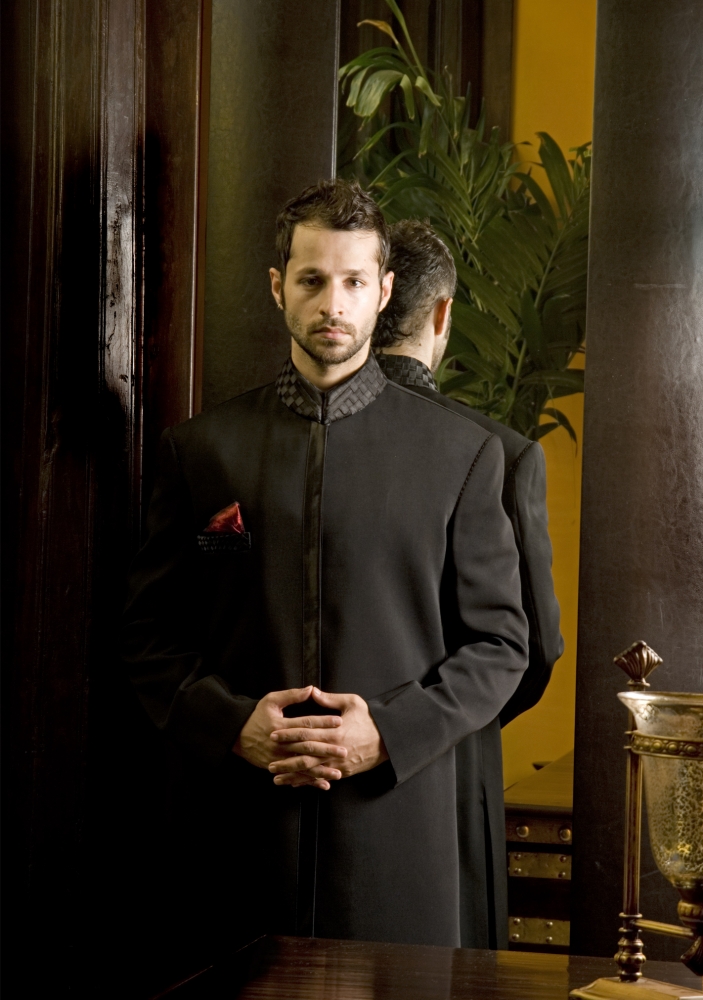 Simple Elegant Mens Wedding Sherwani Collection By Amir Adnan - PK Vogue