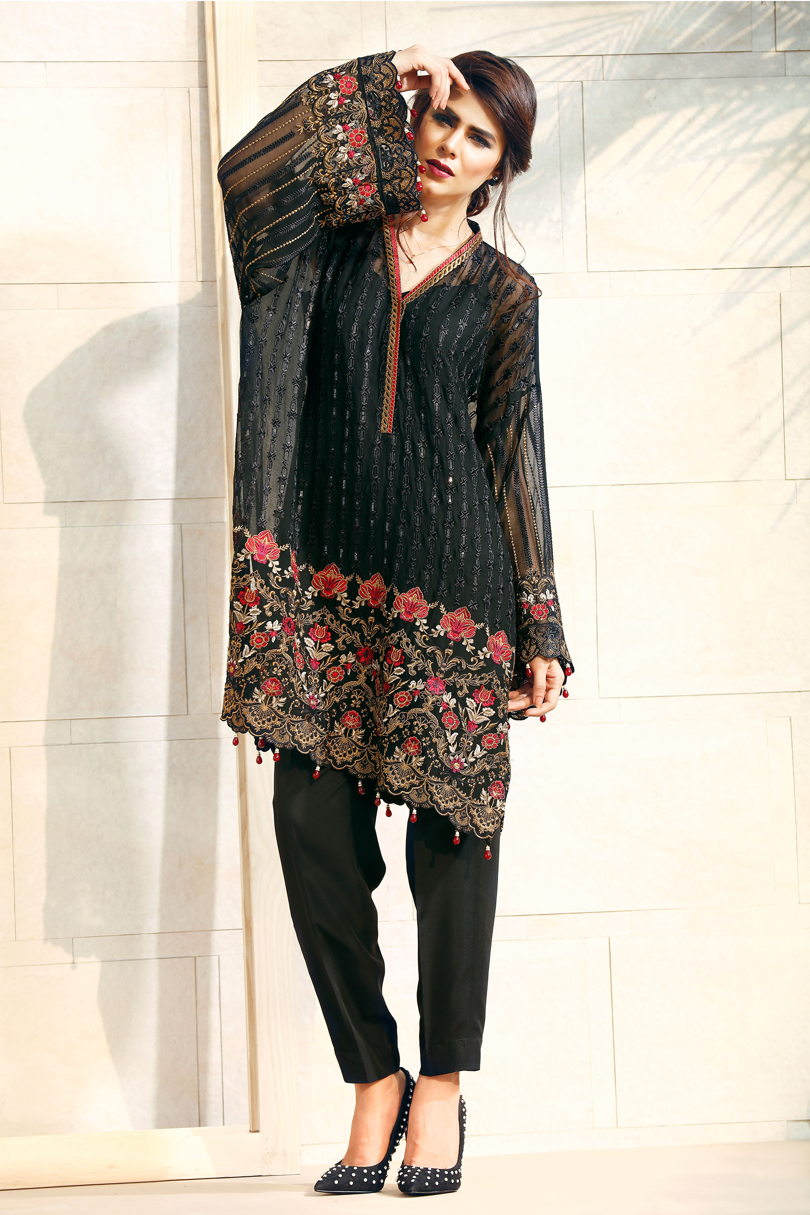 Baroque Festive Edition Luxury Chiffon Collection 2017/18 - PK Vogue